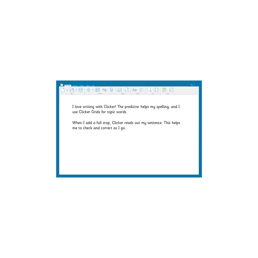 Clicker 8 - 22.21.12.003 - SOFTWARE PER LA CAA