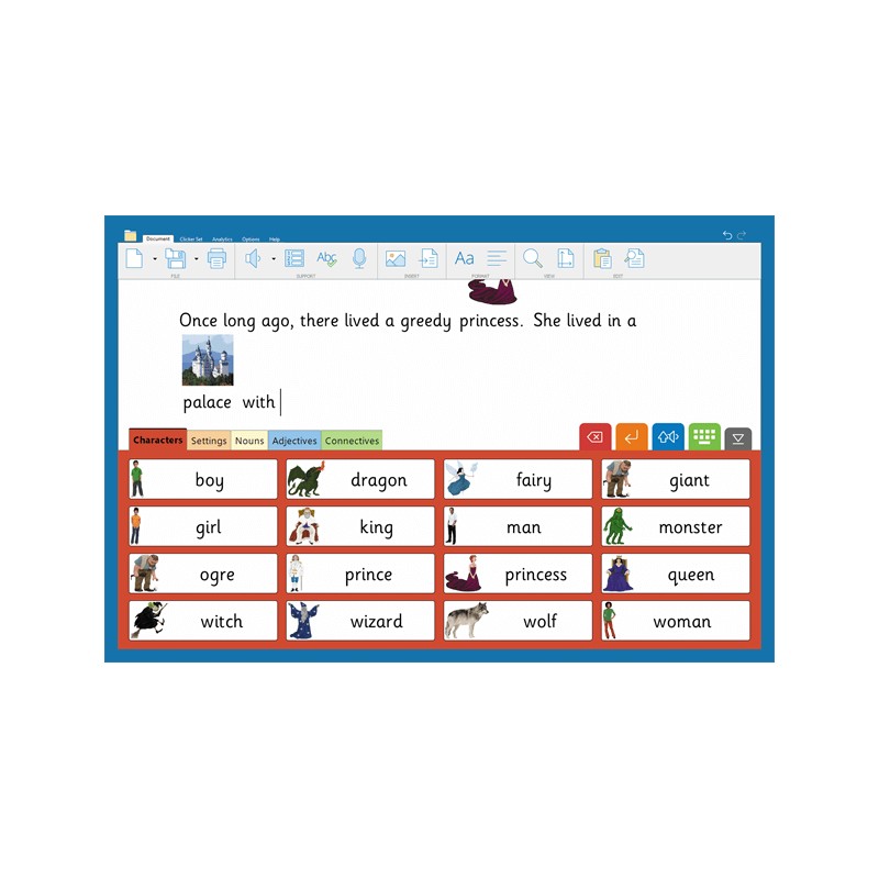 Clicker 8 - 22.21.12.003 - SOFTWARE PER LA CAA
