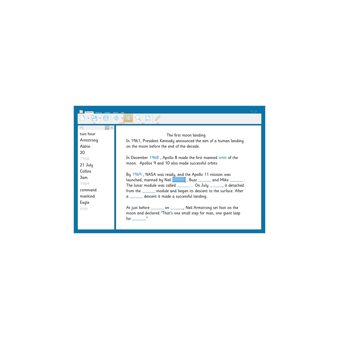 Clicker 8 - 22.21.12.003 - SOFTWARE PER LA CAA
