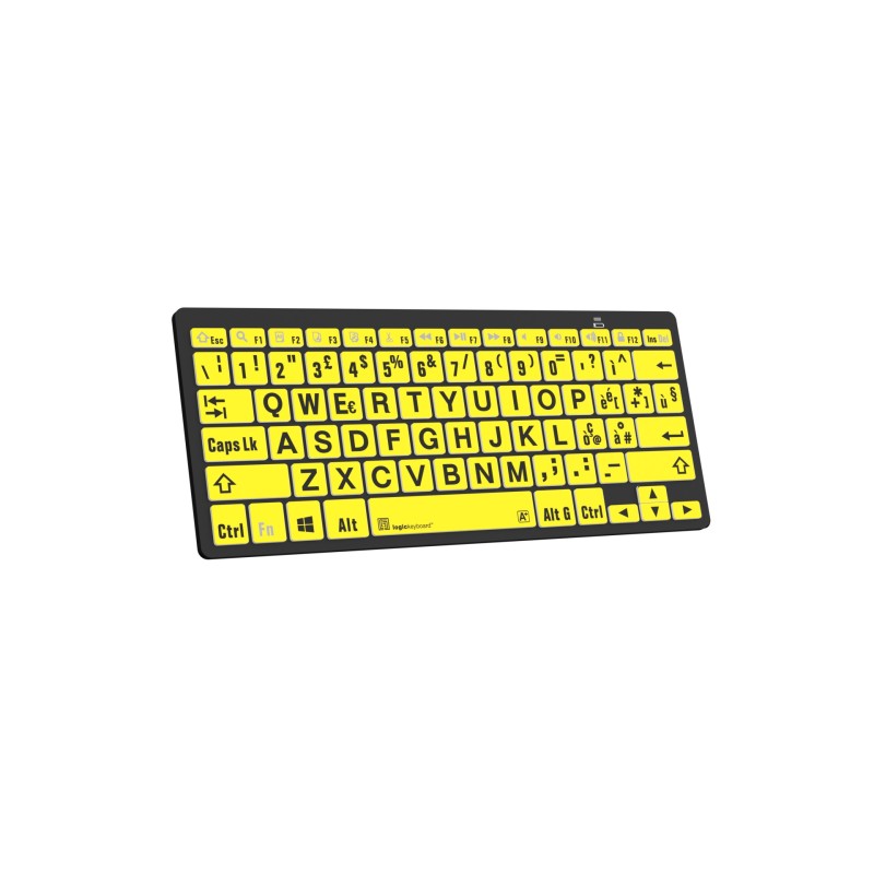 Tastiera Giallo/Nera XL MINI - Bluetooth 22.36.03.009 - COMPATTA